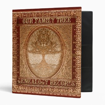 Genealogy Family Tree Binder | Zazzle
