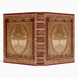 Genealogy Family Tree Binder | Zazzle
