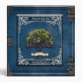 Genealogy Family Tree in Blue Binder | Zazzle