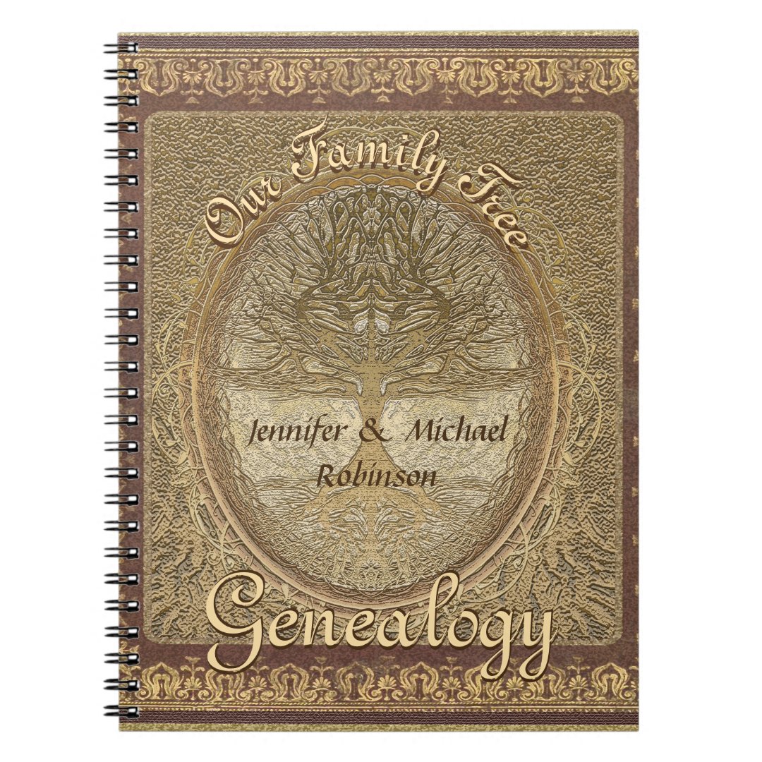 Genealogy Family Tree Notebook | Zazzle