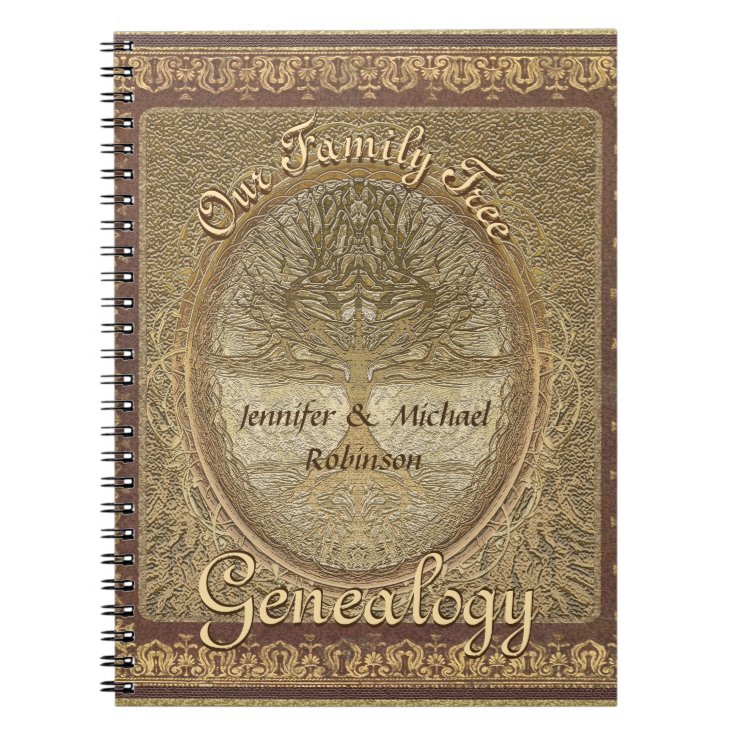 Genealogy Family Tree Notebook | Zazzle