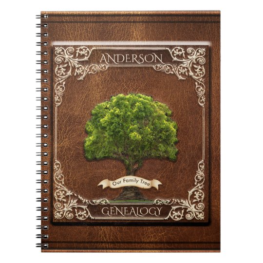 Genealogy Records Notebook | Zazzle.com