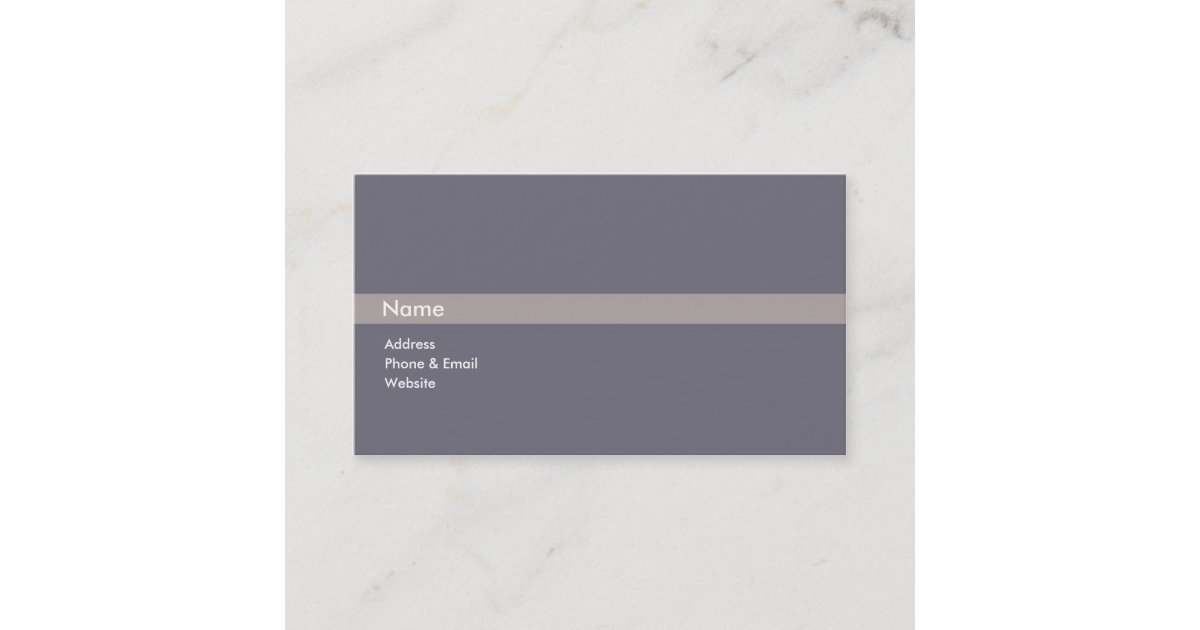 General Business Business Card | Zazzle