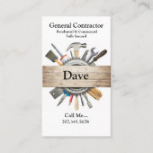 General Contractor Business Cards | Zazzle