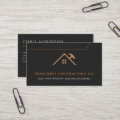 General Contractor Construction Business Card | Zazzle