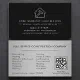 General Contractor Metallic Industrial QR Code Business Card | Zazzle