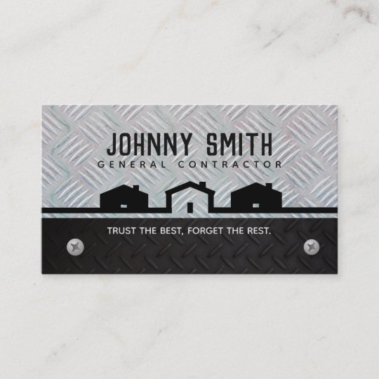 General Contractor Slogans Business Cards | Zazzle.com