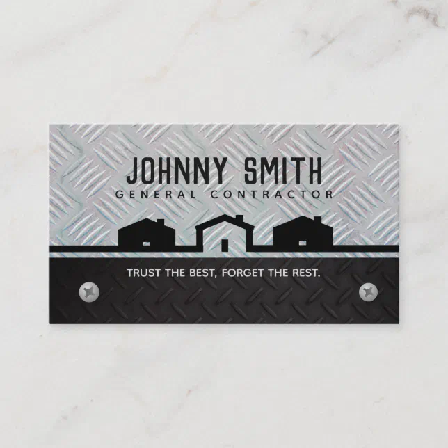 General Contractor Slogans Business Cards | Zazzle