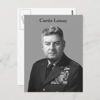 General Curtis Lemay Postcard | Zazzle