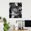 General Douglas MacArthur with Corncob Pipe Poster | Zazzle