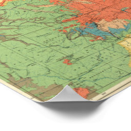 General Geological Map of Colorado Poster | Zazzle