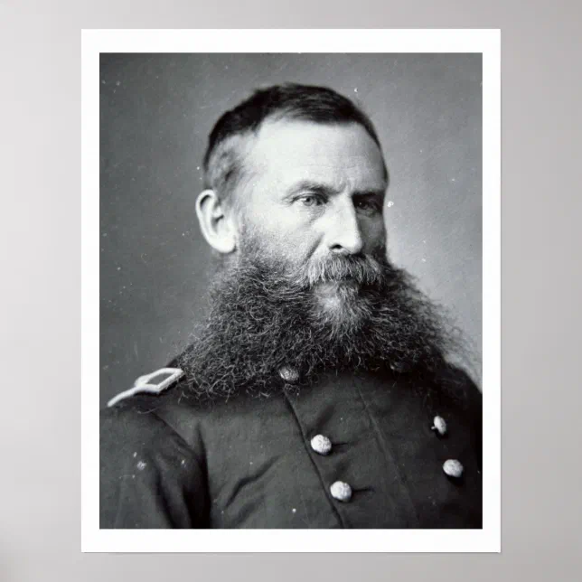 General George Crook (b/w photo) Poster | Zazzle