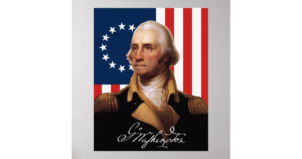 General George Washington Poster | Zazzle