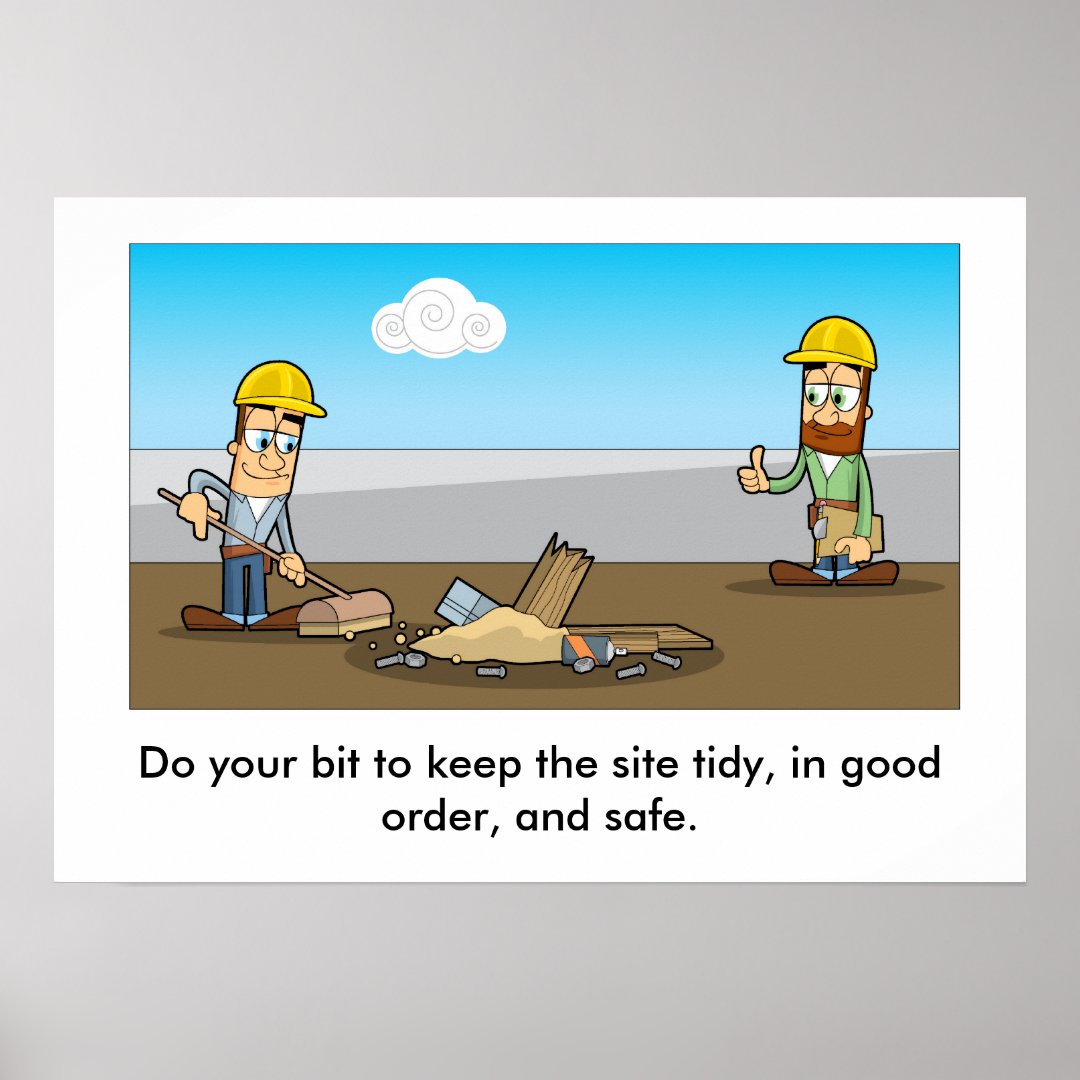 General Health & Safety Refresher 002 Poster | Zazzle