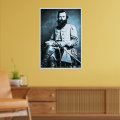 General J.E.B. Stuart Civil War Hero Poster | Zazzle