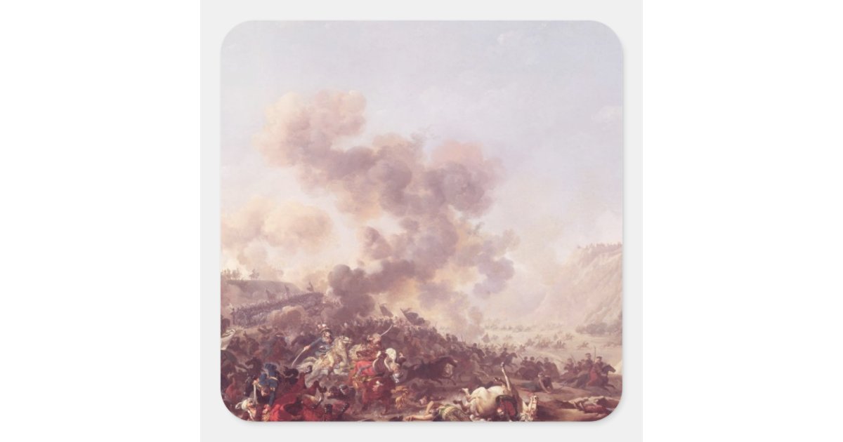 General Jean Andoche Junot (1771-1813) Duc d'Abran Square Sticker | Zazzle