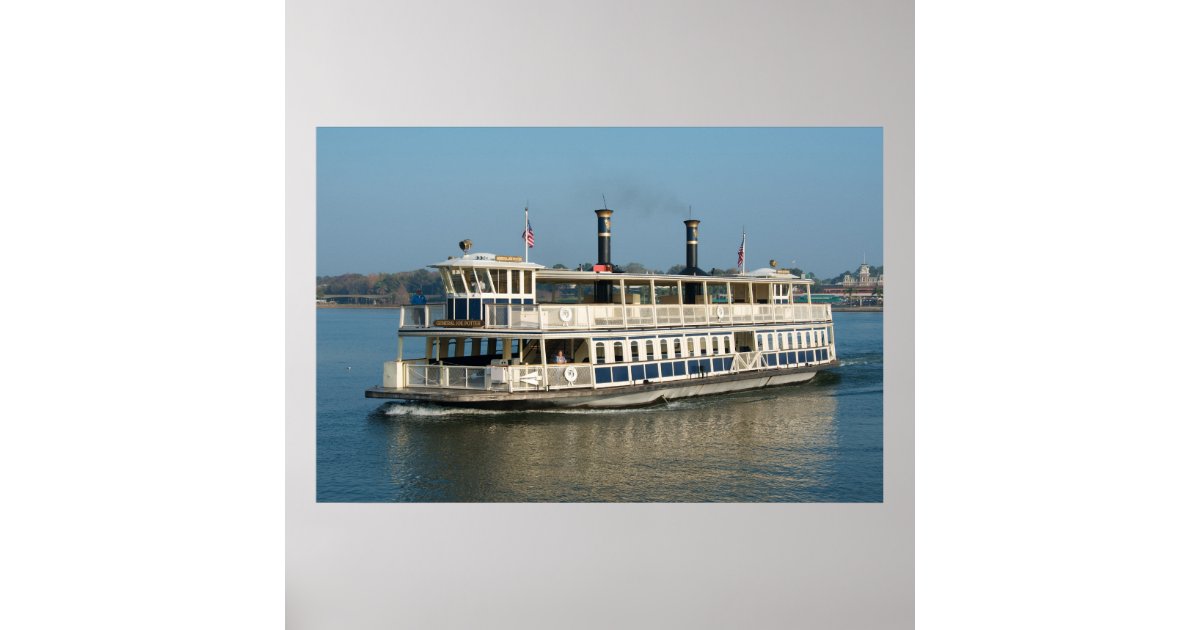General Joe Potter Ferry Boat Poster | Zazzle