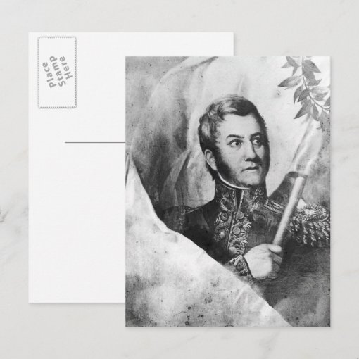 General Jose de San Martin Postcard | Zazzle