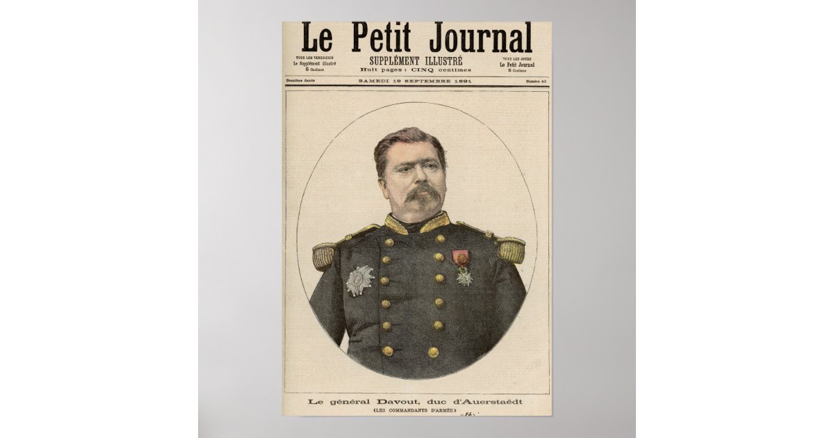 General Louis Nicolas Davout Poster | Zazzle