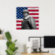 General Patton and The American Flag Poster | Zazzle