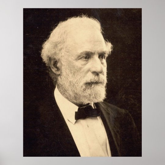 General Robert E. Lee in 1869 by Michael Miley Poster | Zazzle.com