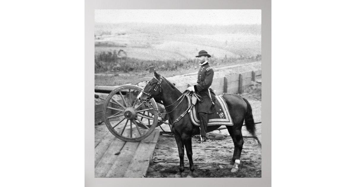 General Sherman in Atlanta, 1864 Poster | Zazzle