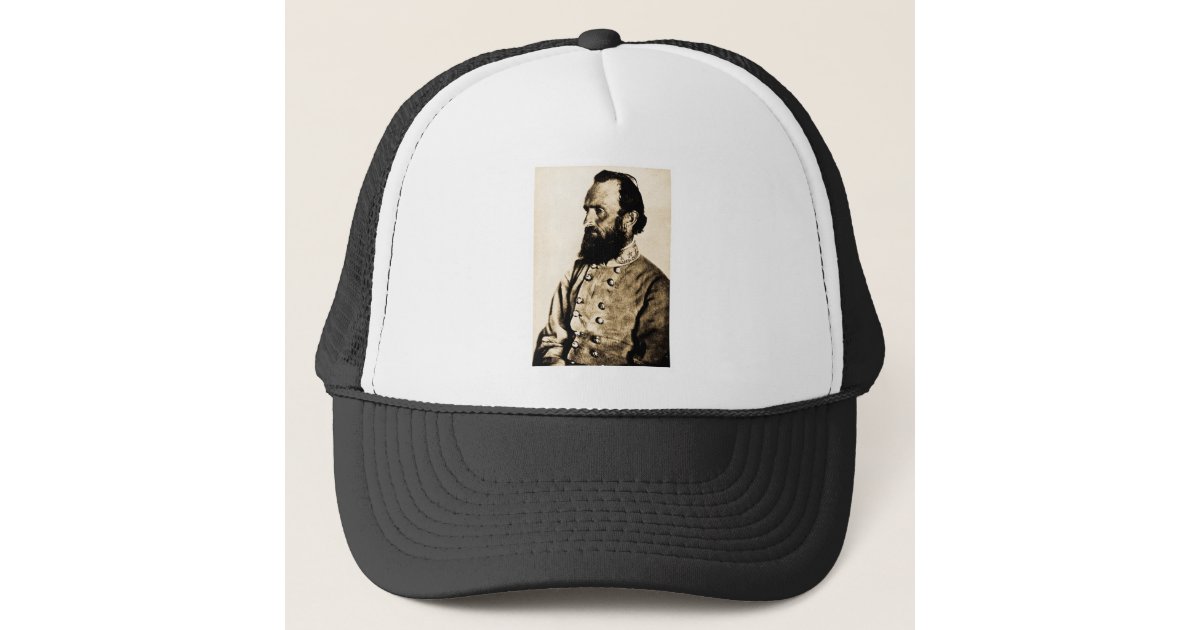 General Stonewall Jackson Trucker Hat | Zazzle