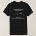 general theory of relativity: science: physics T-Shirt | Zazzle