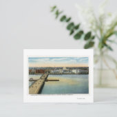 General View of MIT and Harvard Bridge, Postcard | Zazzle