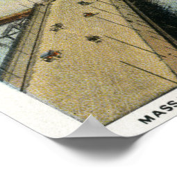 General View of MIT and Harvard Bridge, Poster | Zazzle