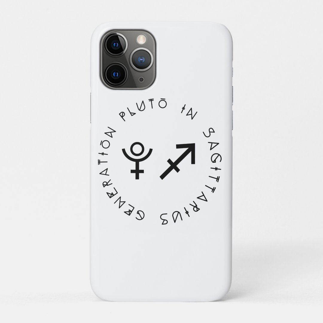 Generation Pluto in Sagittarius Astrology Zodiac Case-Mate iPhone Case ...