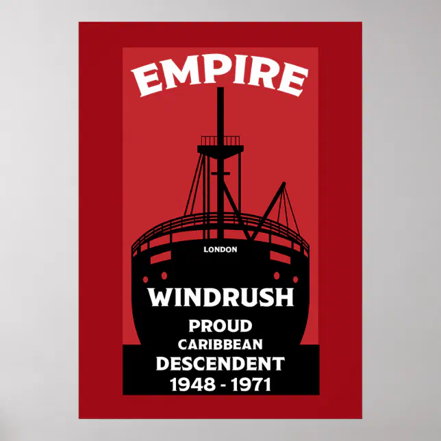 Generation Windrush Poster | Zazzle