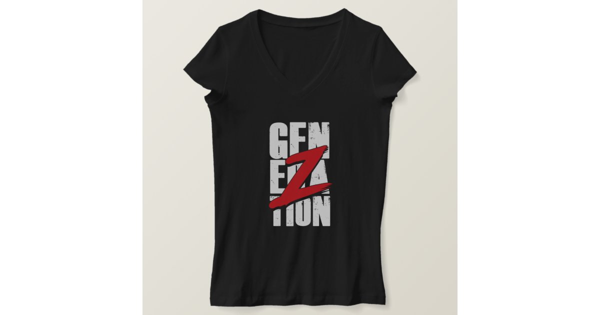 Generation Z Millenials Boomer Gen Z Gift T-Shirt | Zazzle