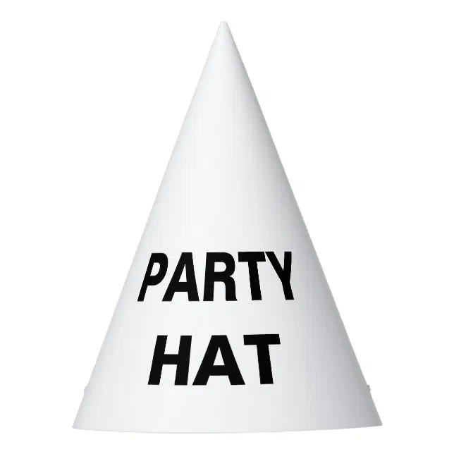 Generic Party Hat | Zazzle