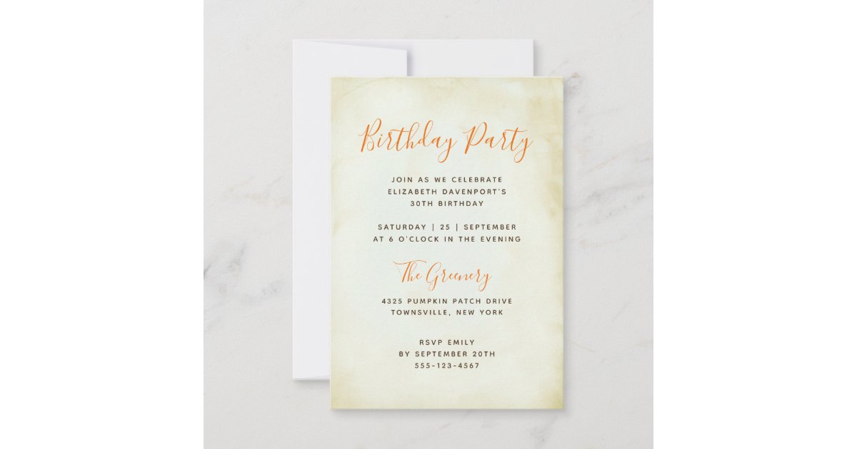 GENERIC PARTY TEMPLATE | Zazzle