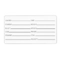 Generic Reloading Data Label Template | Zazzle