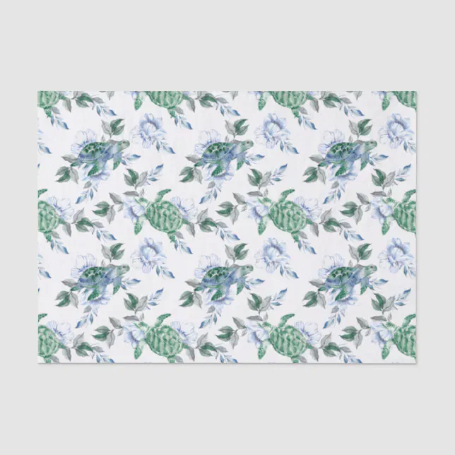 Generic Sea Turtles Tissue Paper | Zazzle