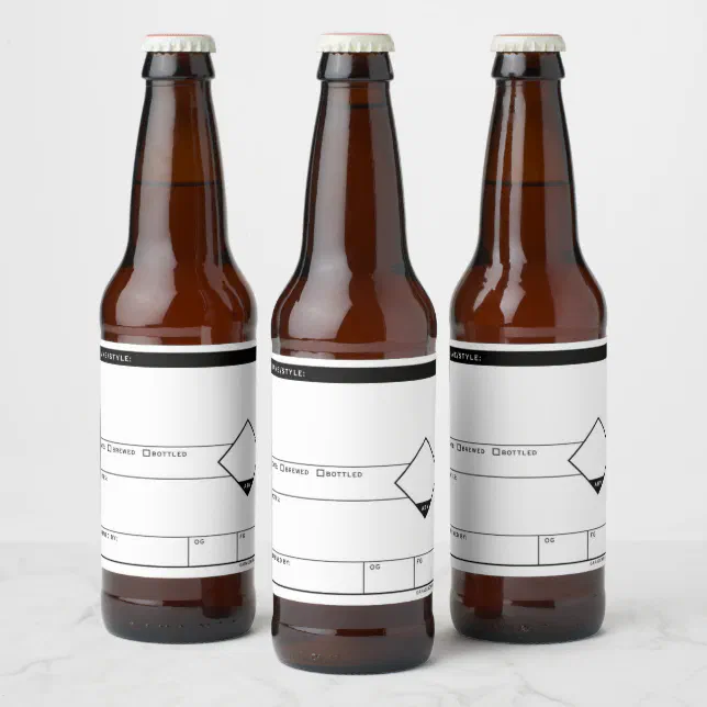 Generic Writable bottle Label Stickers | Zazzle