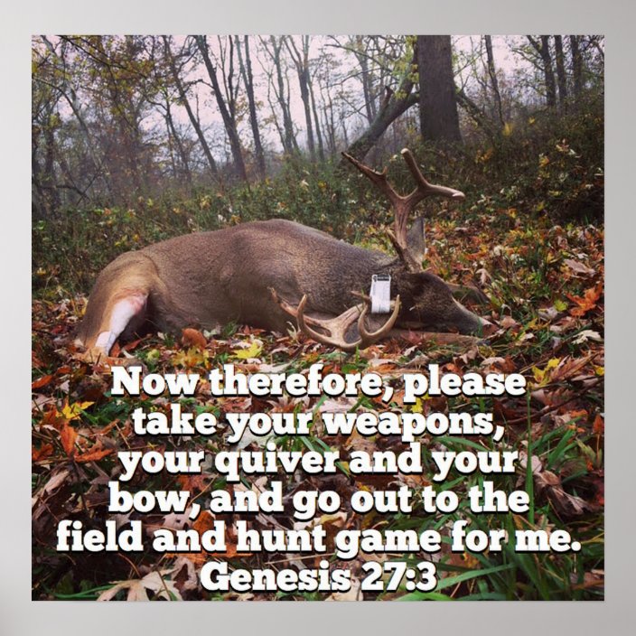 Genesis 27:3 Poster | Zazzle.com