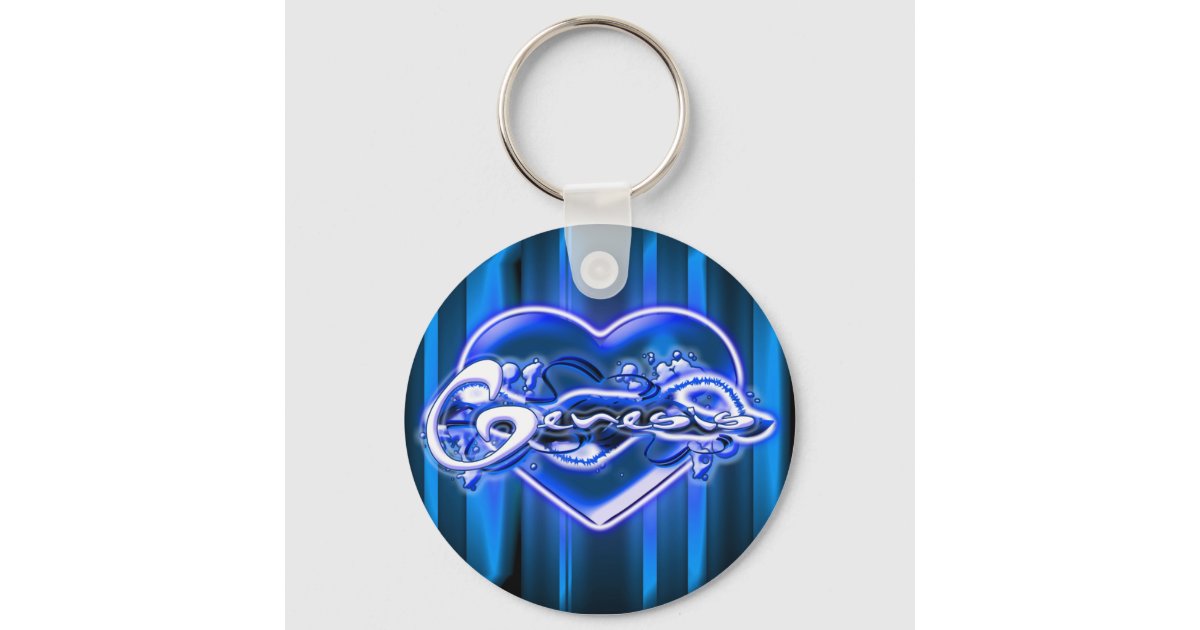 genesis keychain | Zazzle