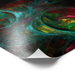 Genesis Nova Abstract Art Photo Print | Zazzle