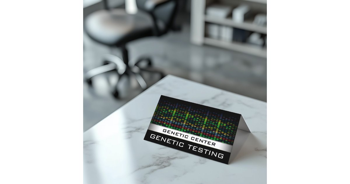 Genetic Testing - Gene Research Business Card | Zazzle