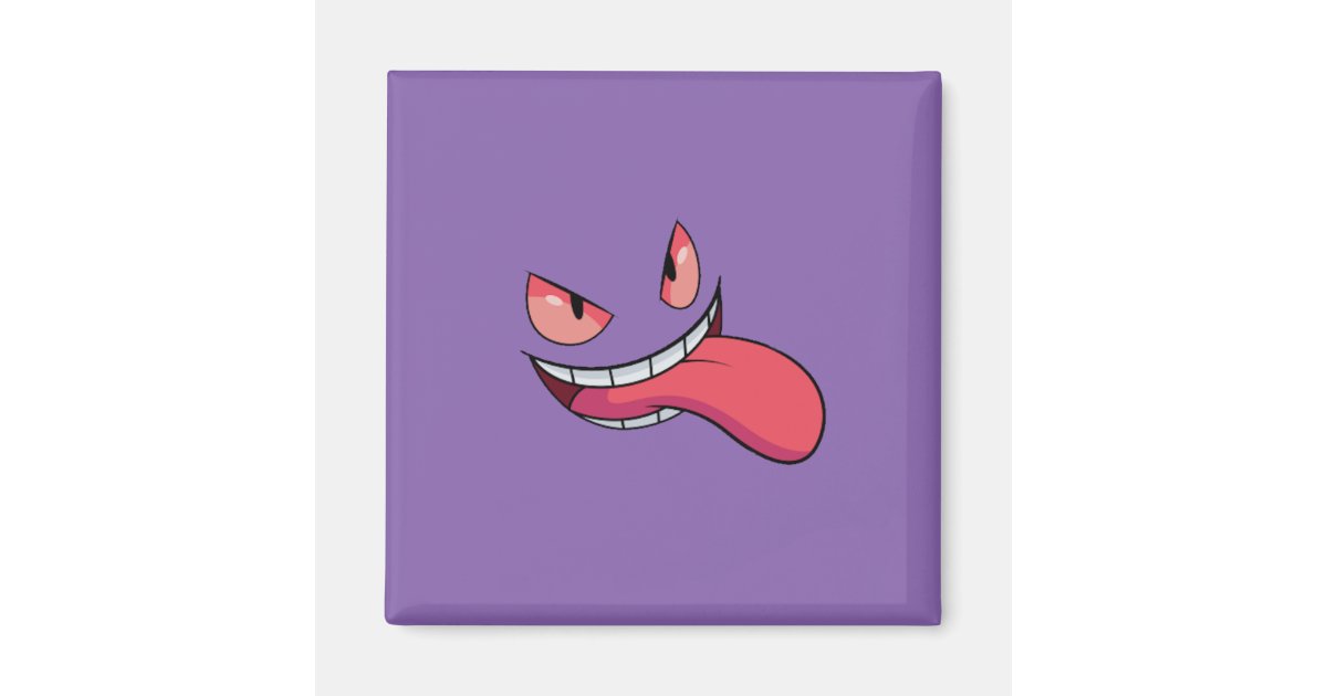 Gengar Fan Art Fridge Magnet: Playful Design Magnet | Zazzle