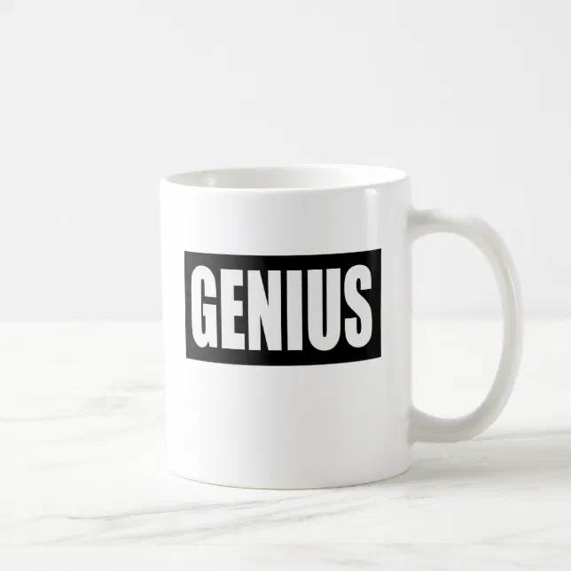 Genius Coffee Mug | Zazzle