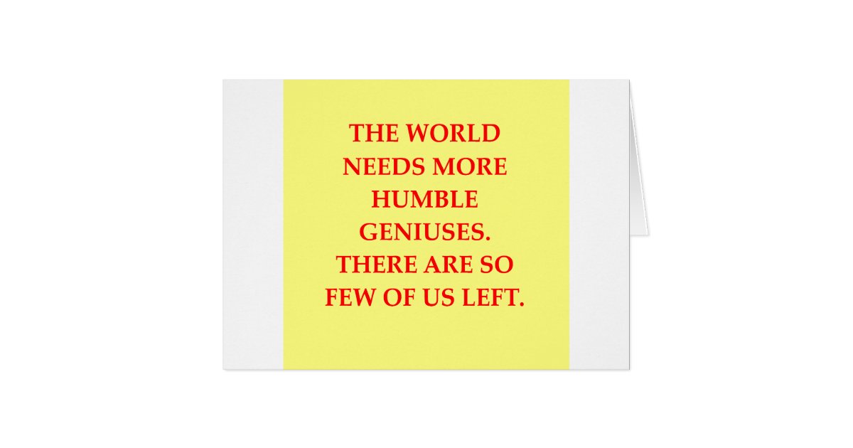 genius joke | Zazzle