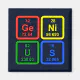 Genius Periodic Table Of Elements Science Magnet | Zazzle