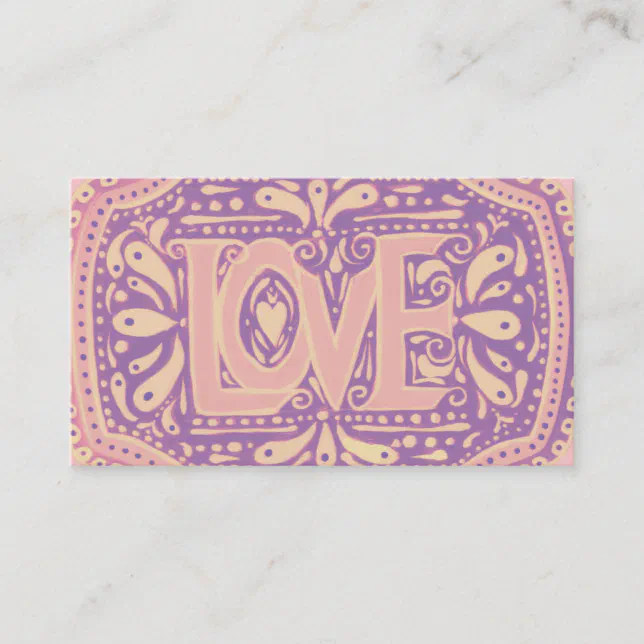 Gentle Love Business Card | Zazzle