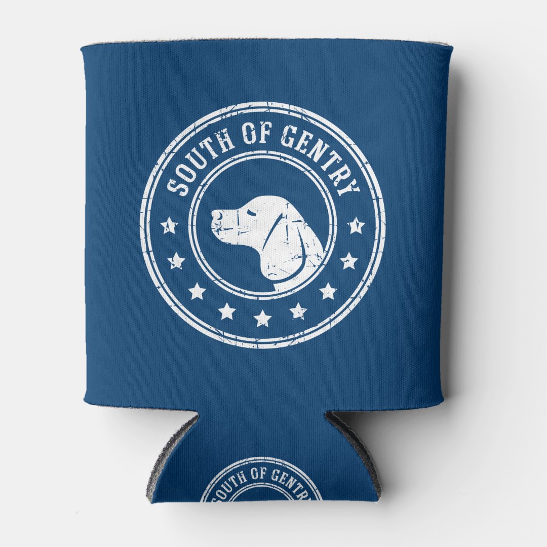 Gentry Logo Neoprene Can Cooler | Zazzle