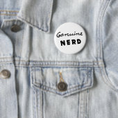 Genuine Nerd Button | Zazzle