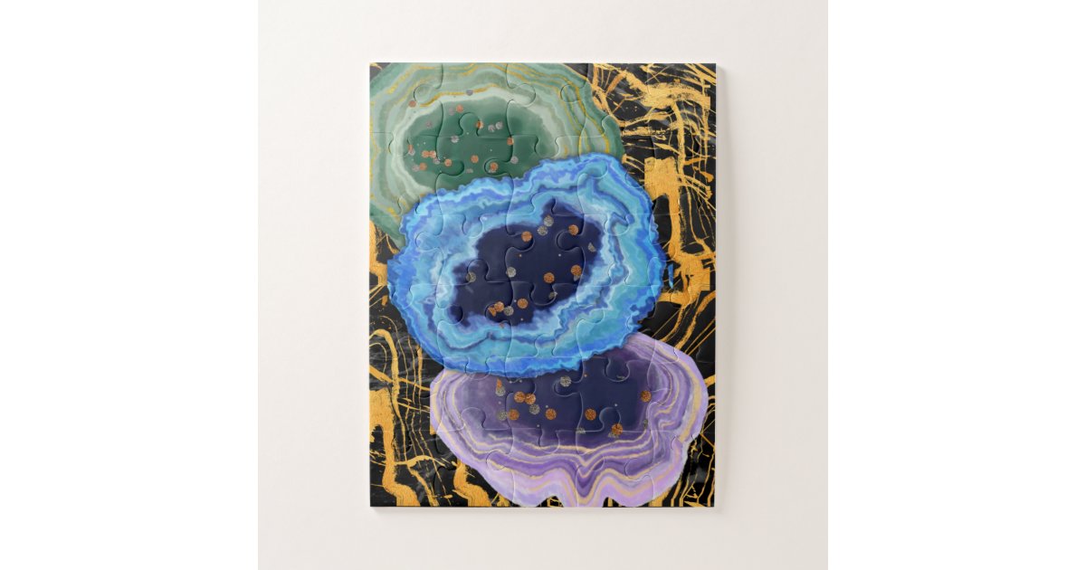 Geode Puzzle | Zazzle